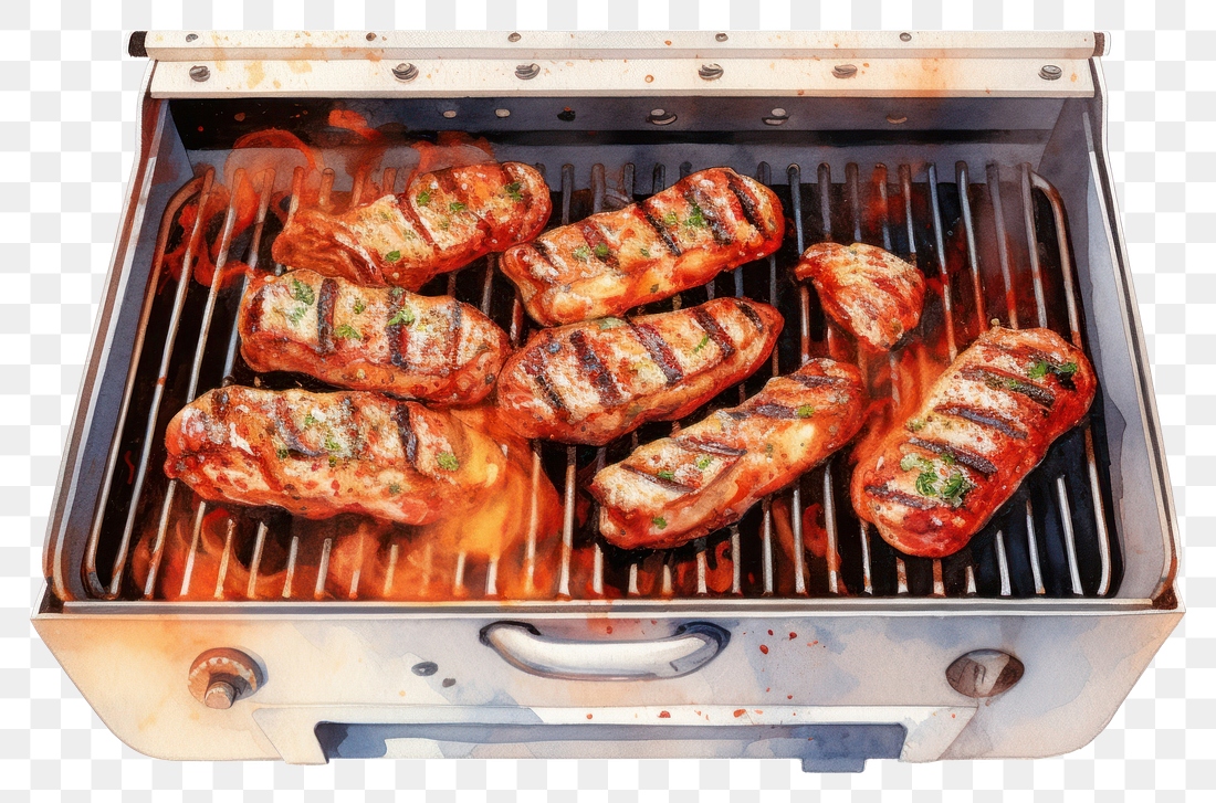 PNG Grilling cooking meat food. | Premium PNG - rawpixel