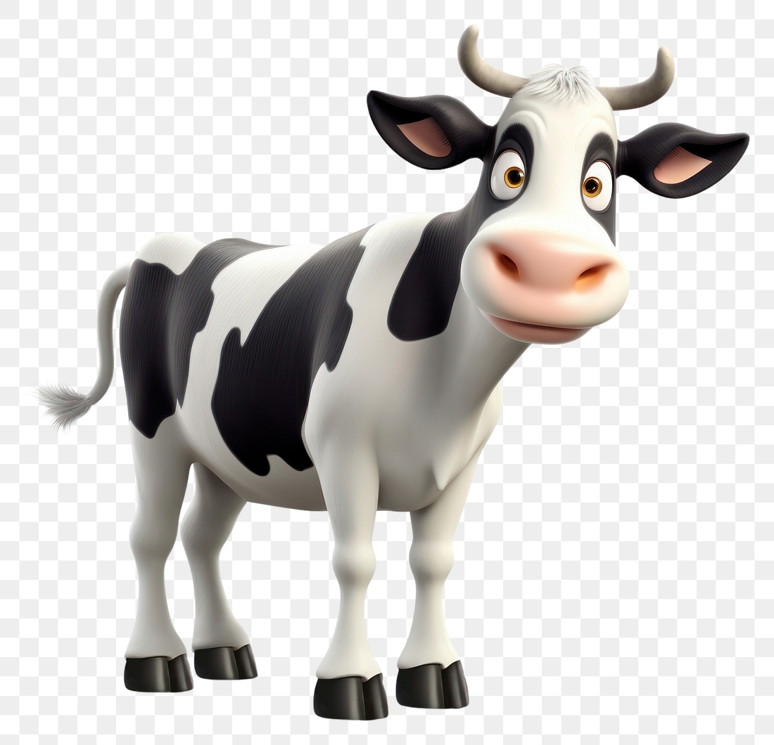 PNG Cow livestock cartoon mammal. | Premium PNG - rawpixel