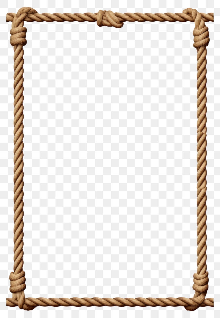 PNG A rope frame blackboard | Premium PNG - rawpixel