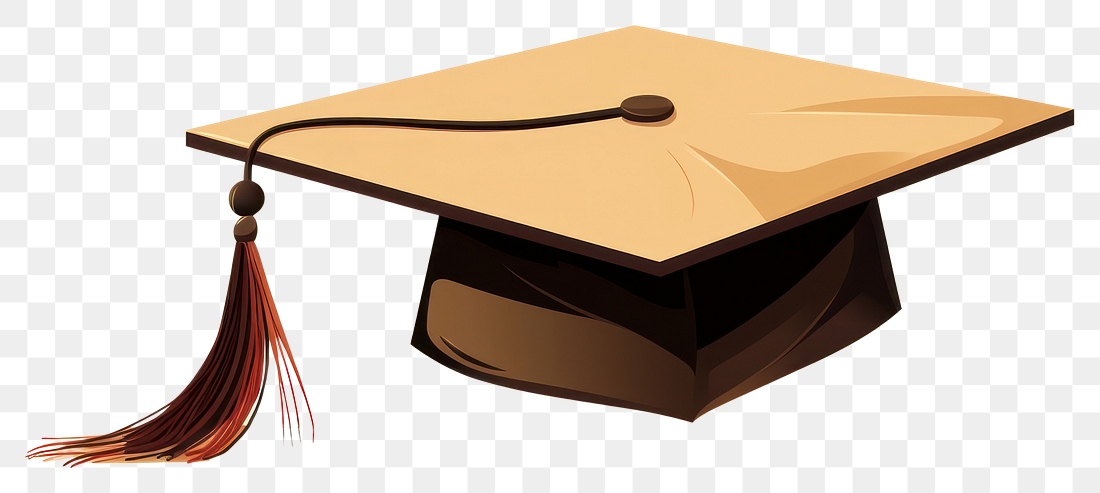 PNG Graduation cap text intelligence | Free PNG - rawpixel