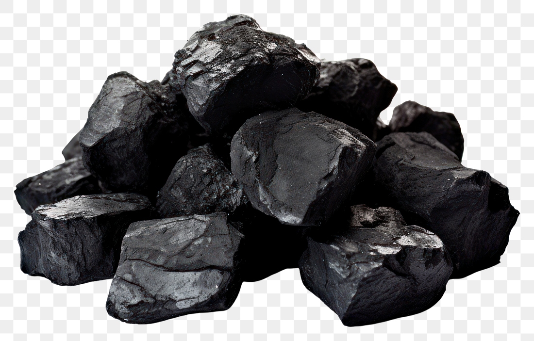 PNG Black coal chunks white | Premium PNG - rawpixel