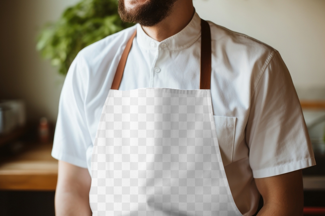 Apron png transparent mockup | Premium PNG - rawpixel