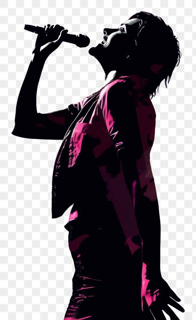 PNG Singer concert abstract musician | Free PNG - rawpixel