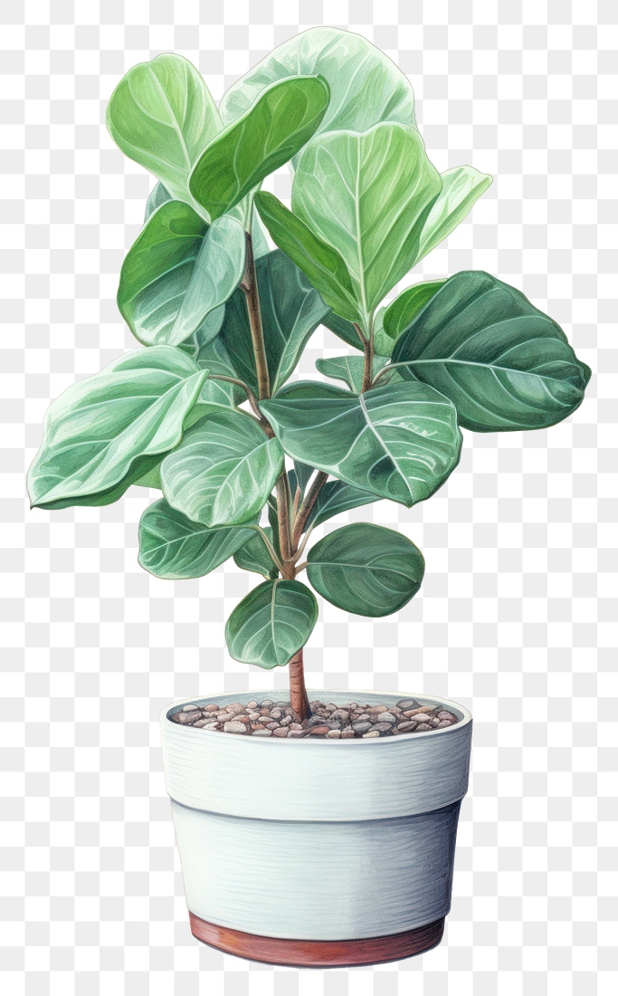 PNG Ficus Lyrata plant bonsai | Premium PNG - rawpixel