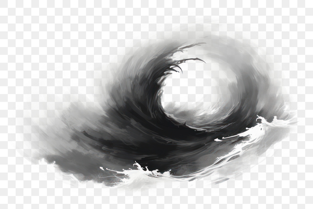 PNG Typhoon icon drawing monochrome | Free PNG - rawpixel