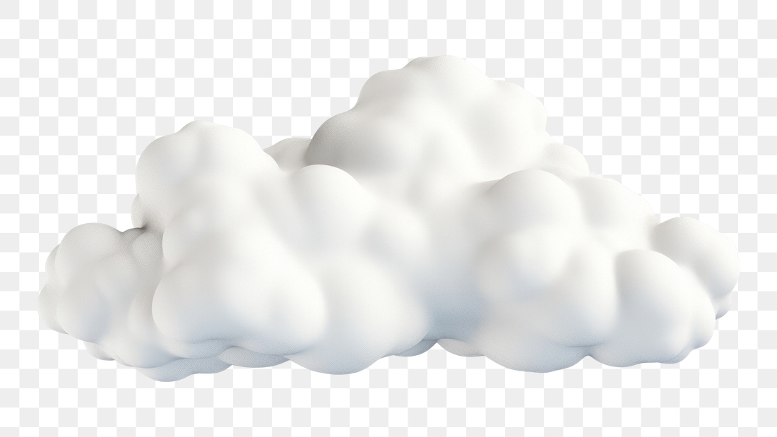 PNG White cloud white background | Premium PNG - rawpixel