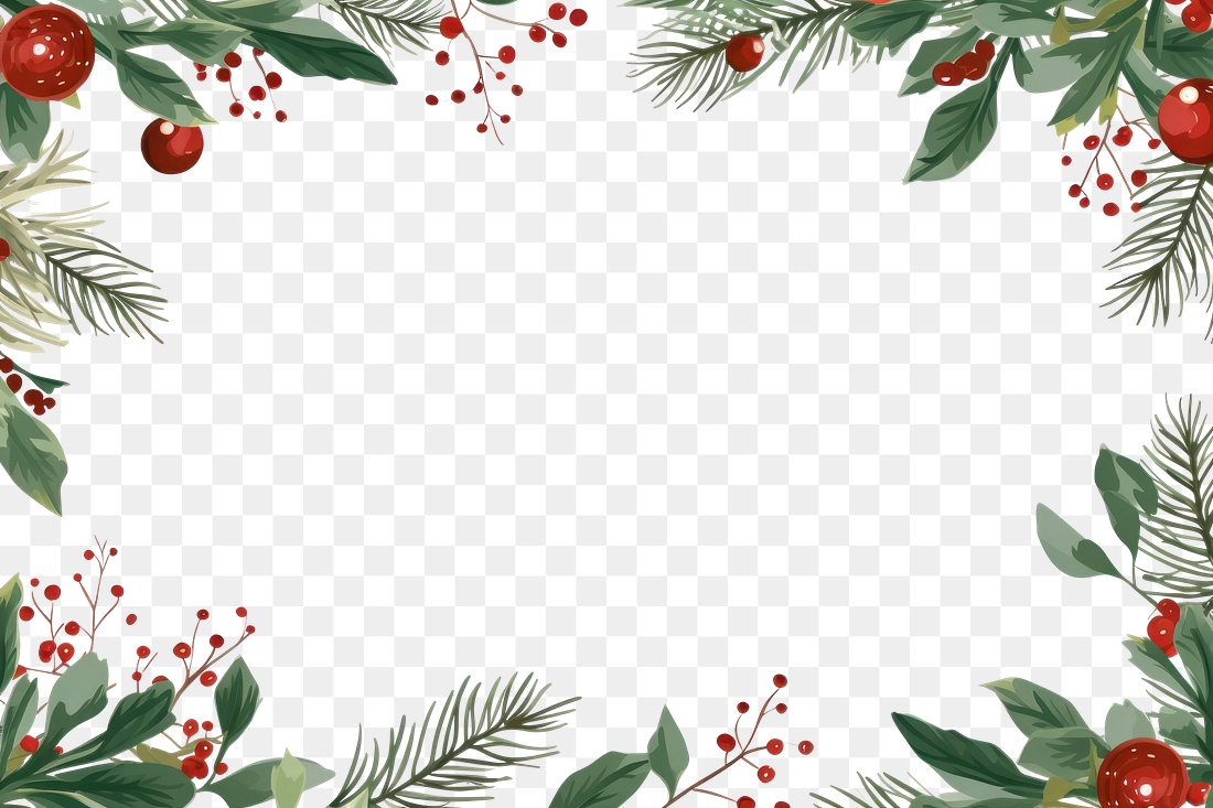 PNG Christmas invitation border backgrounds | Premium PNG - rawpixel