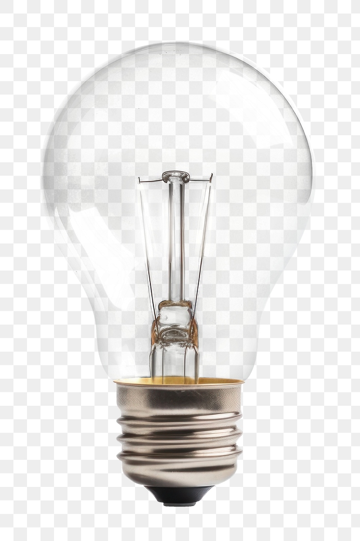 PNG Glass lighting bulb lightbulb | Premium PNG - rawpixel