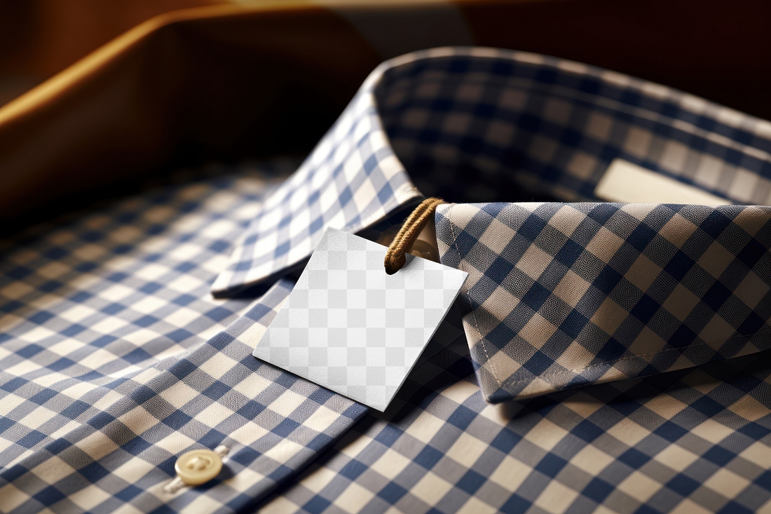 Clothing tag label png mockup, | Premium PNG - rawpixel