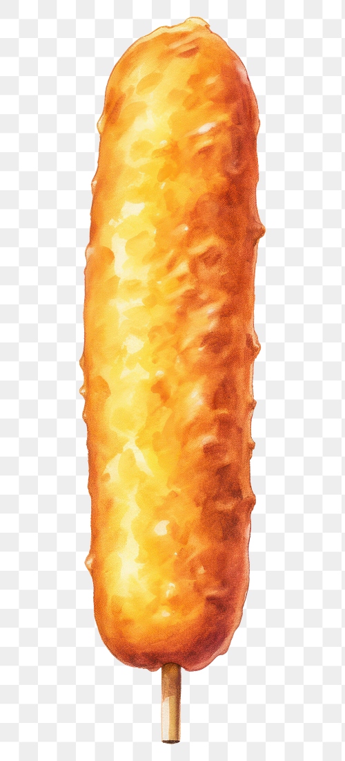 PNG Corn dog illustration food | Free PNG - rawpixel