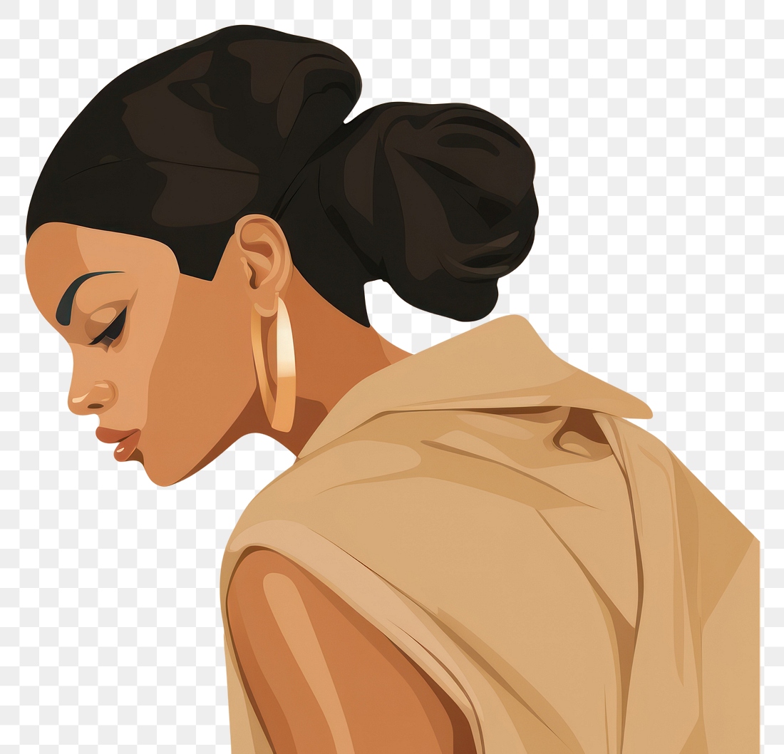 PNG Women models fashion portrait | Premium PNG - rawpixel