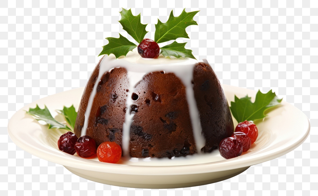 PNG Christmas pudding chocolate dessert | Premium PNG - rawpixel