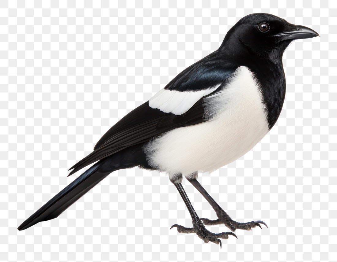 PNG Magpie bird animal magpie | Premium PNG - rawpixel