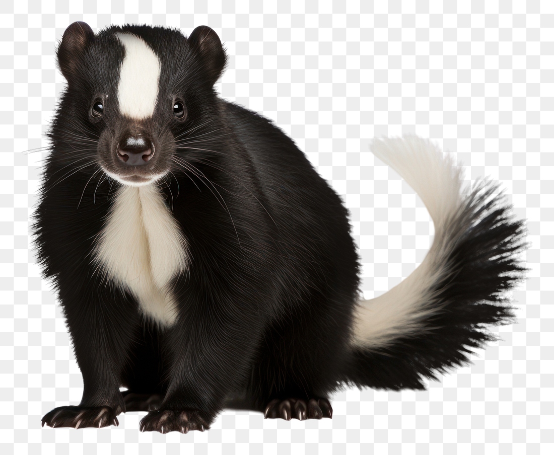 PNG Skunk wildlife animal mammal. | Premium PNG - rawpixel