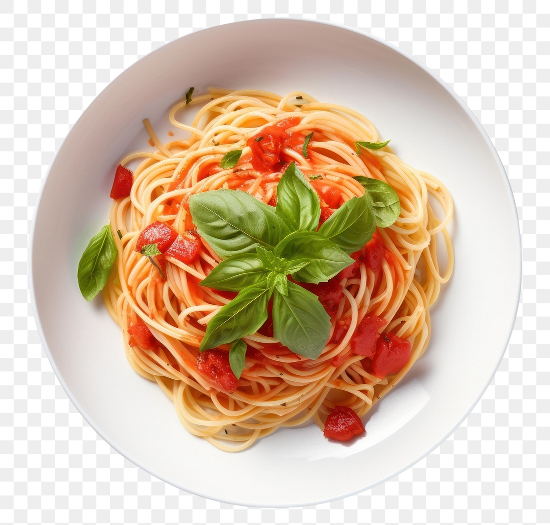 PNG Pasta plate spaghetti tomato. | Premium PNG - rawpixel