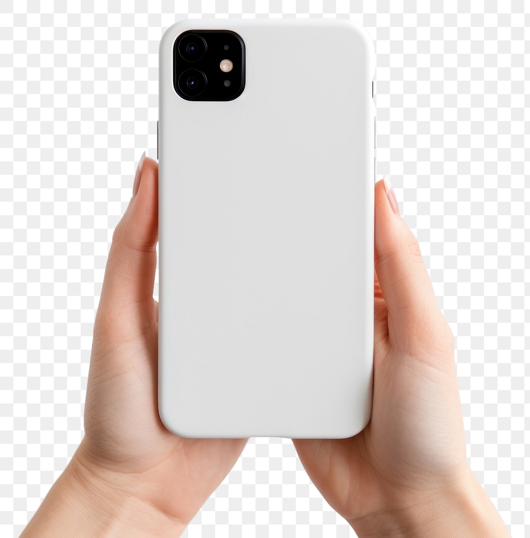 PNG White case phone hand | Premium PNG - rawpixel