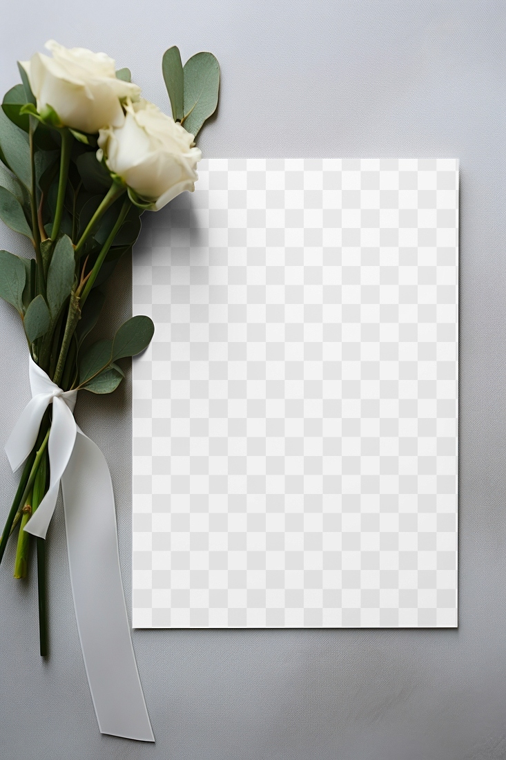 Wedding invitation card png mockup, | Premium PNG - rawpixel