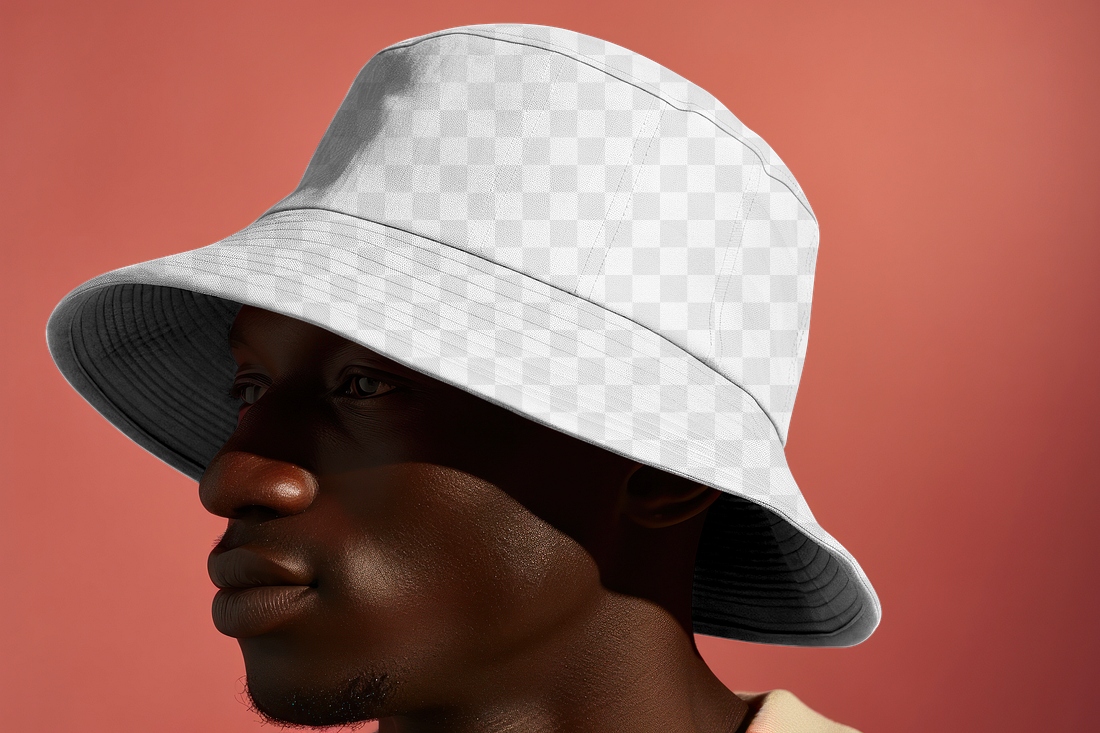 Bucket hat png mockup, transparent | Premium PNG - rawpixel