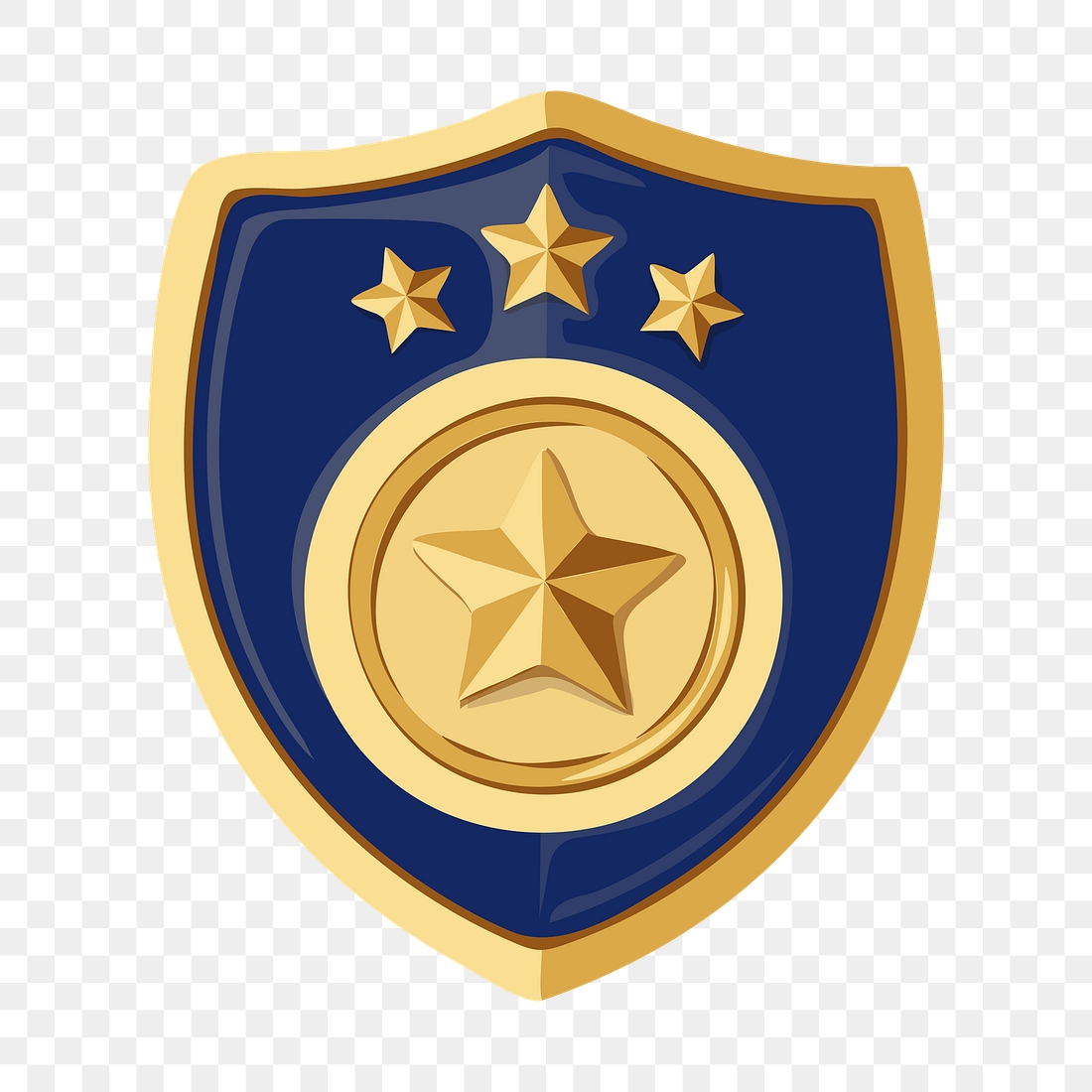 Police badge png, aesthetic illustration | Premium PNG - rawpixel