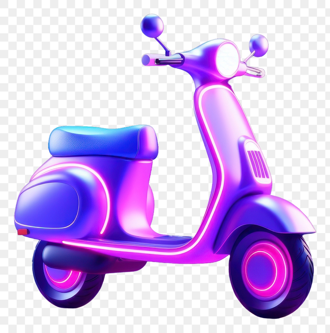 PNG Neon icon scooter motorcycle | Premium PNG - rawpixel