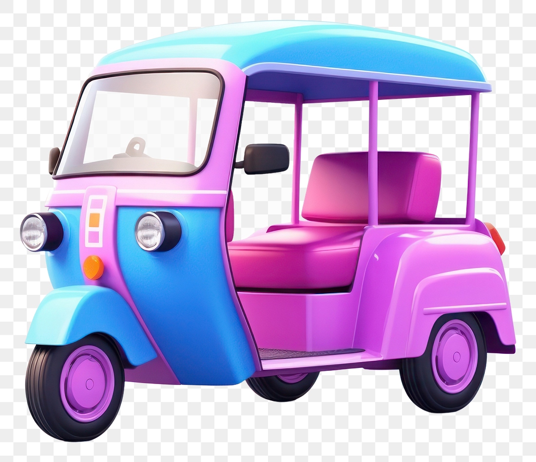 PNG Thai tuk tuk vehicle | Free PNG - rawpixel