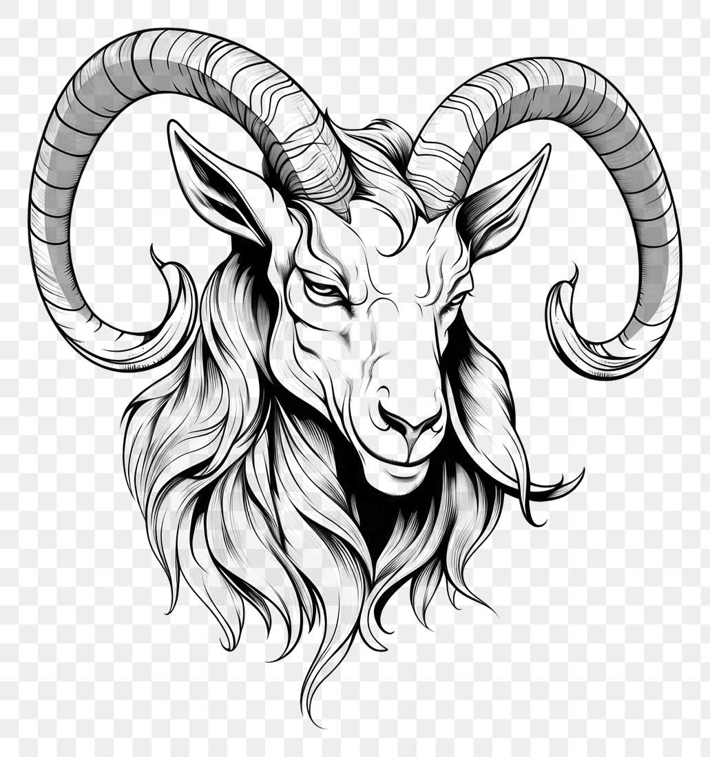 PNG Livestock drawing animal mammal | Premium PNG - rawpixel