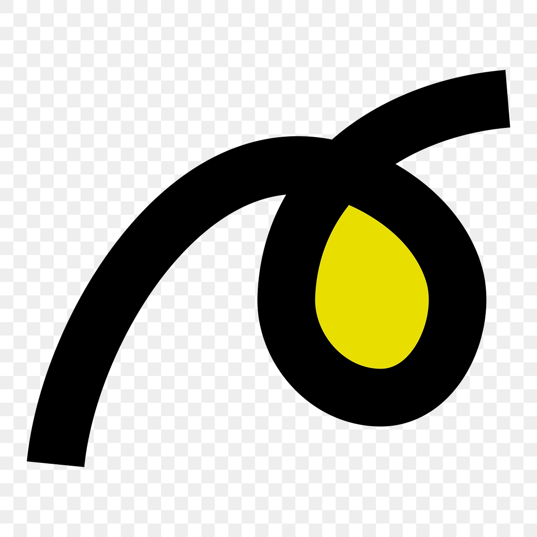 Abstract green shape png, transparent | Premium PNG - rawpixel