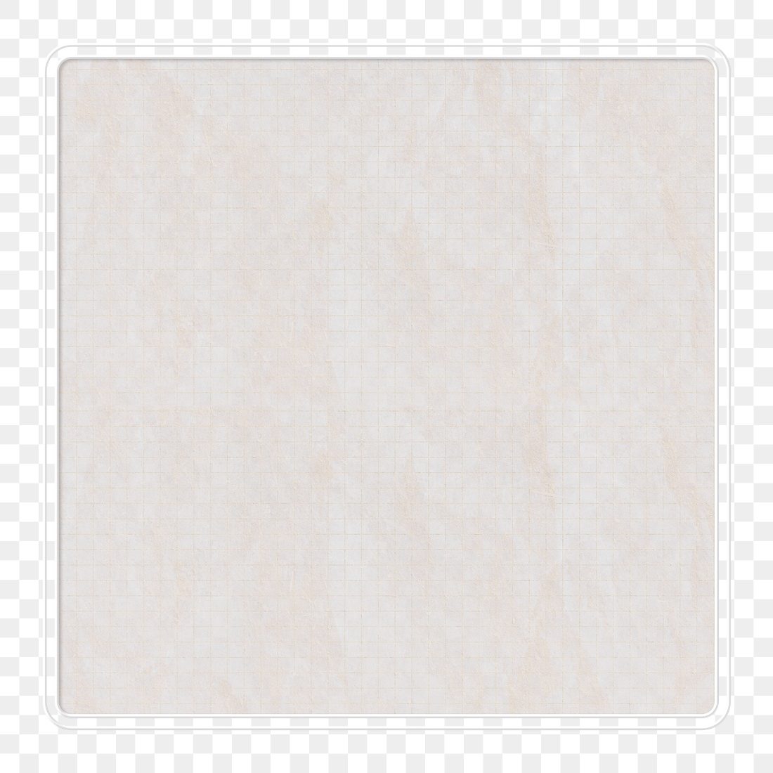 Square aesthetic png frame, paper | Premium PNG - rawpixel