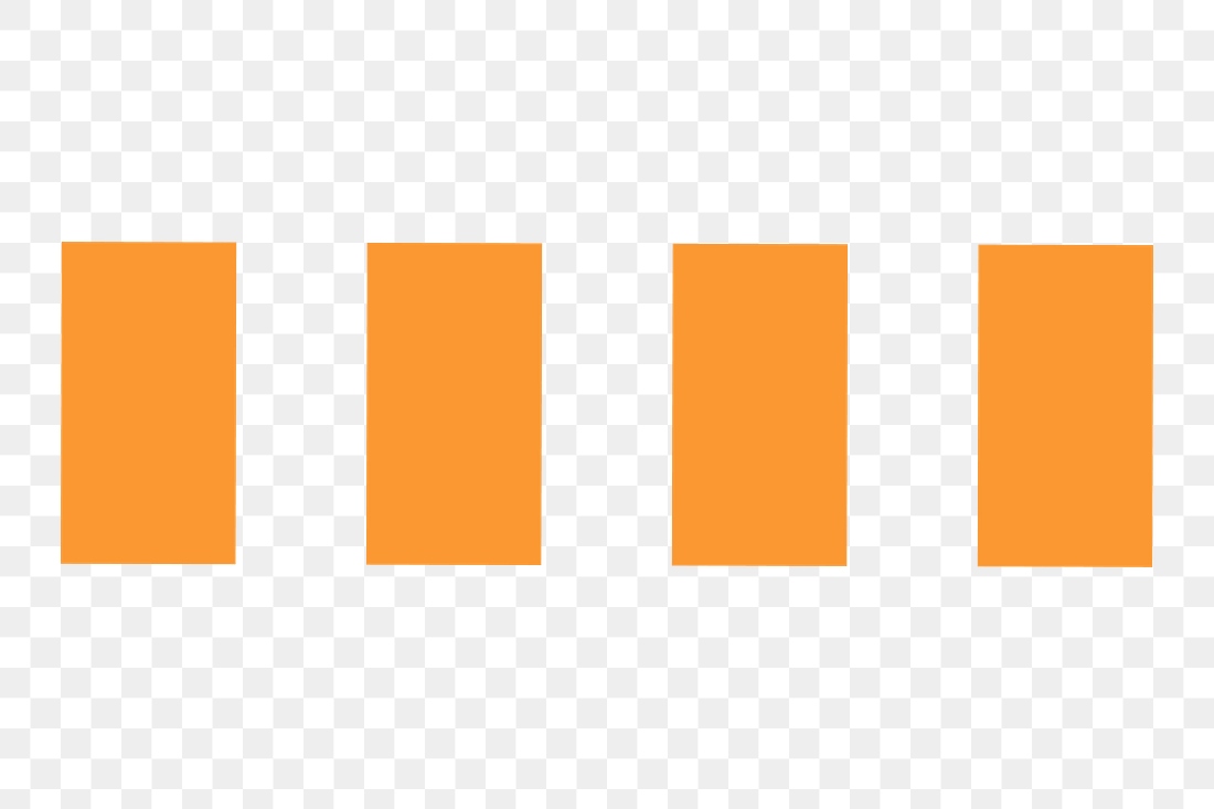 Orange stripes png shape, transparent | Premium PNG - rawpixel
