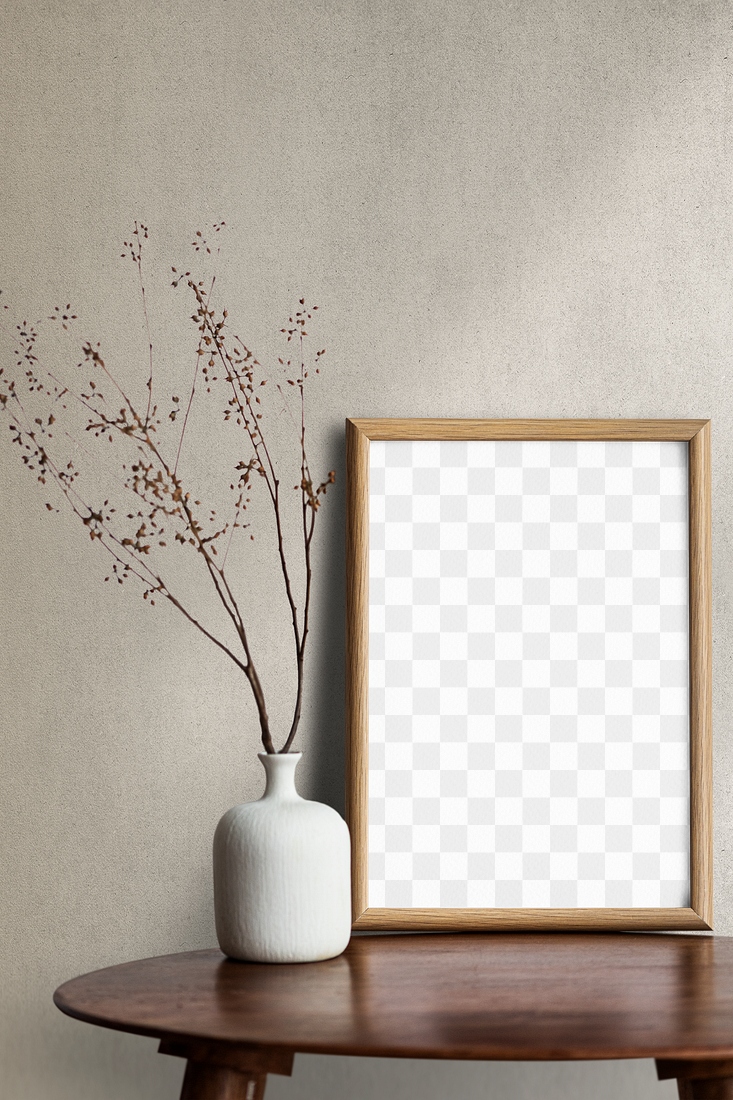 Tabletop picture frame png mockup | Premium PNG - rawpixel