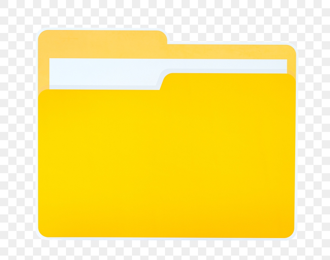 PNG Yellow document folder icon | Premium PNG - rawpixel