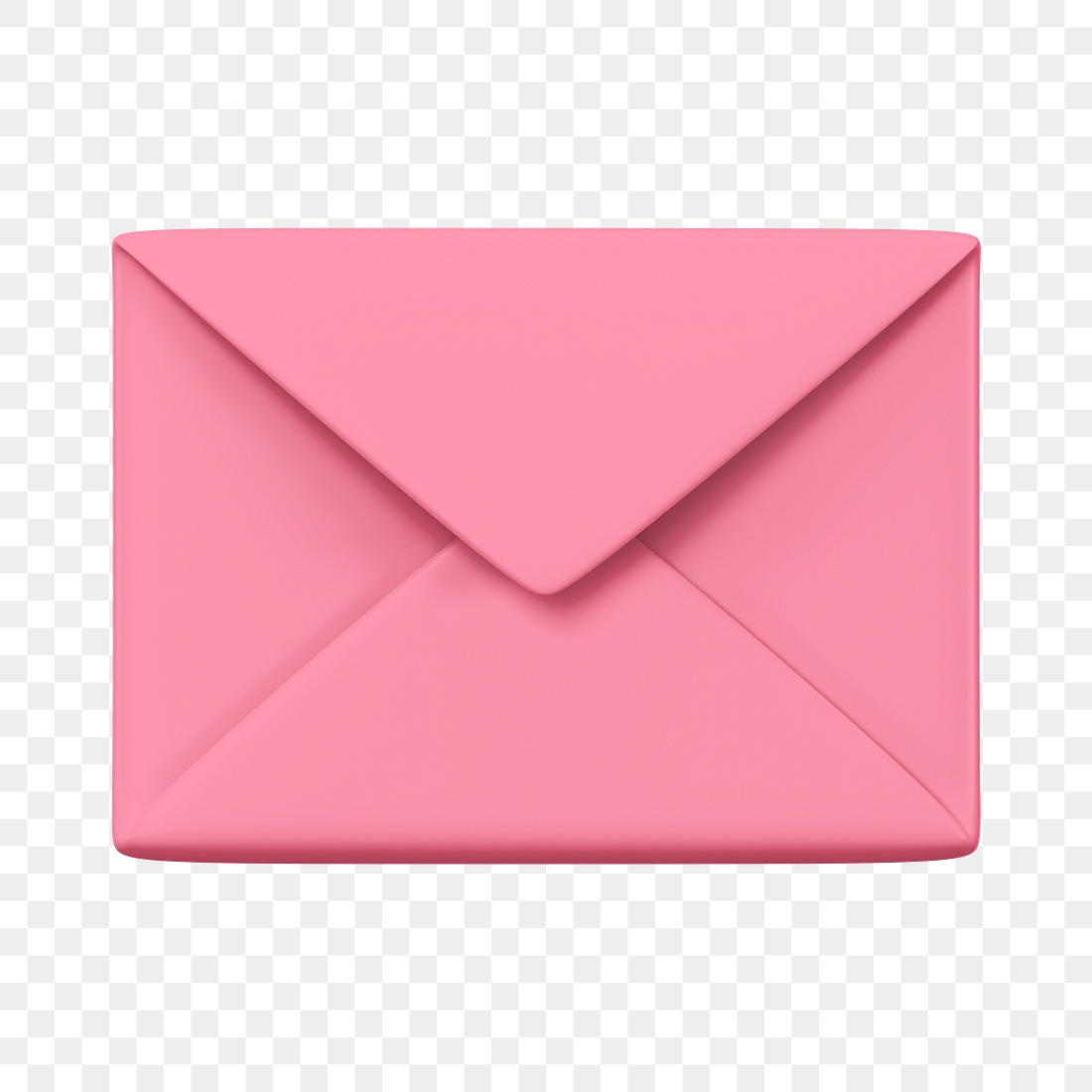 Pink envelope png clipart, 3D | Premium PNG Sticker - rawpixel