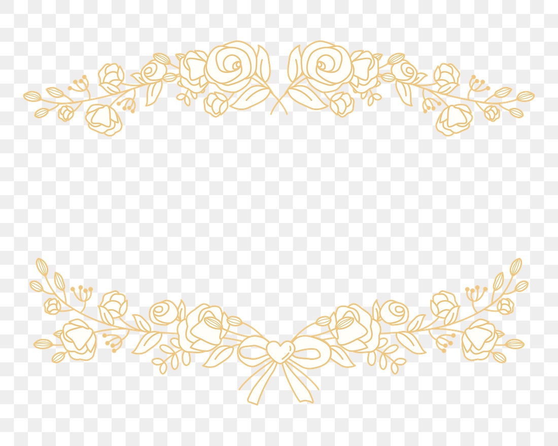 Floral banner png, transparent background | Premium PNG - rawpixel