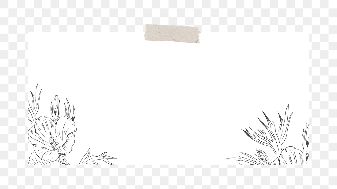 Minimal notepaper png, transparent background | Premium PNG - rawpixel