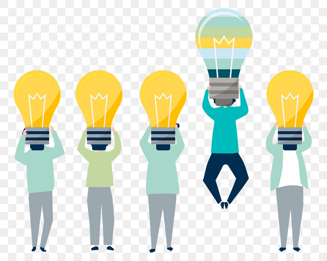 Creative idea png illustration, transparent | Premium PNG - rawpixel