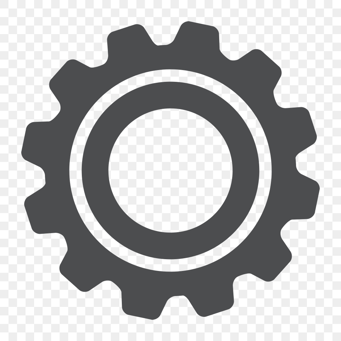 Gear icon png, transparent background | Premium PNG - rawpixel