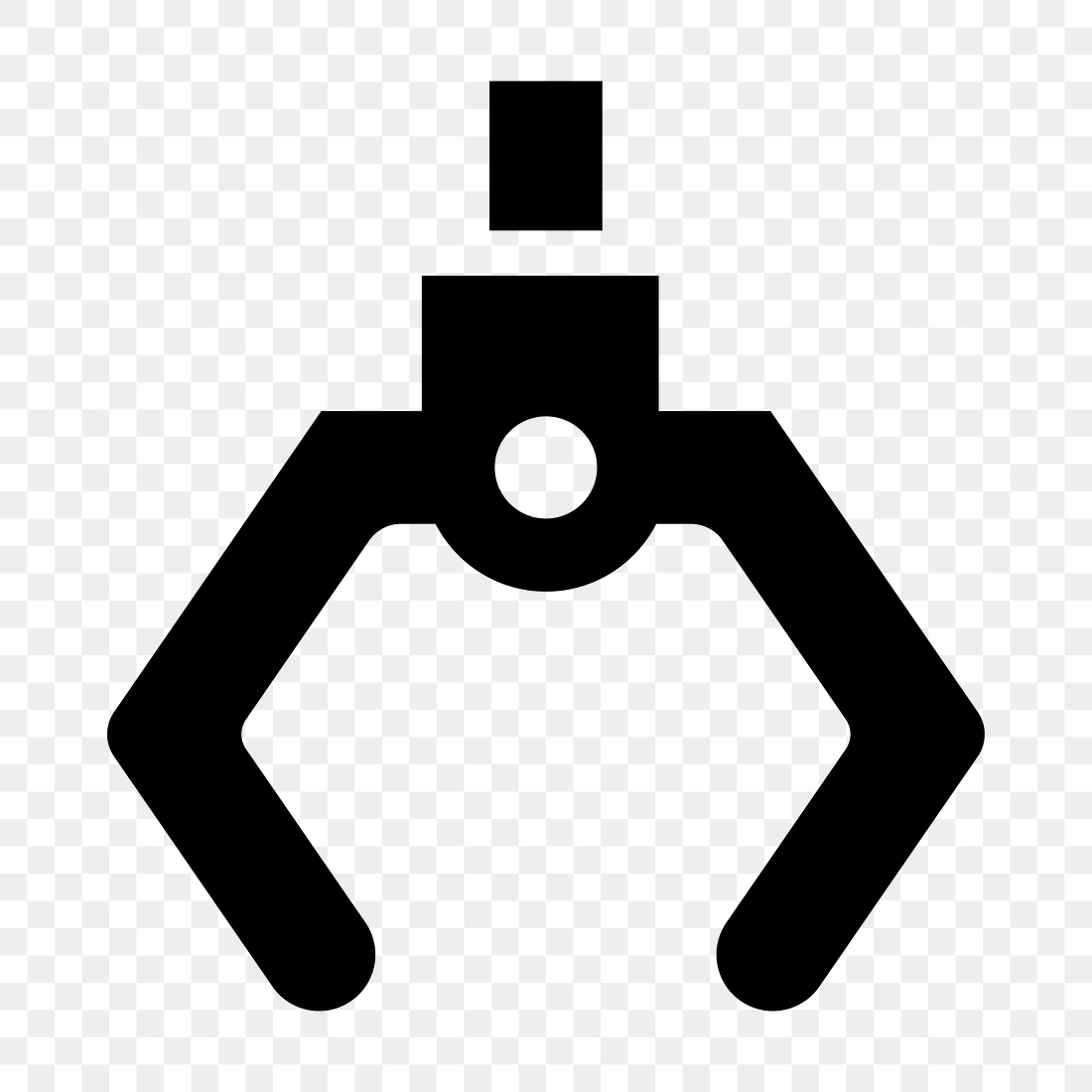 Robot claw png flat icon, | Premium Icons - rawpixel