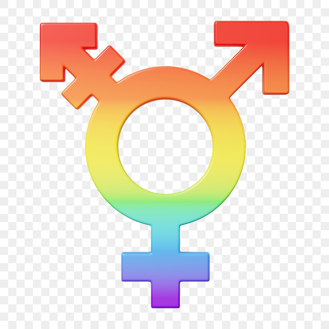 Transgender gender png symbol, transparent | Premium PNG - rawpixel