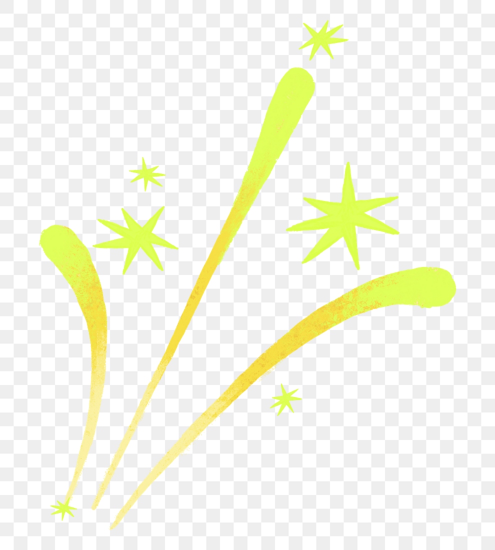 Yellow sparks effect png, transparent | Premium PNG - rawpixel