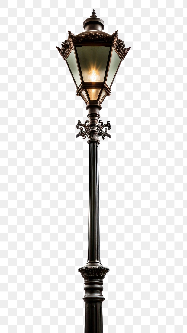 PNG Street light lamp architecture. | Premium PNG - rawpixel