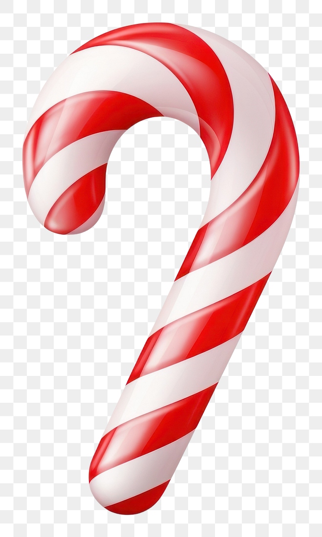 PNG Candy cane white background | Premium PNG - rawpixel