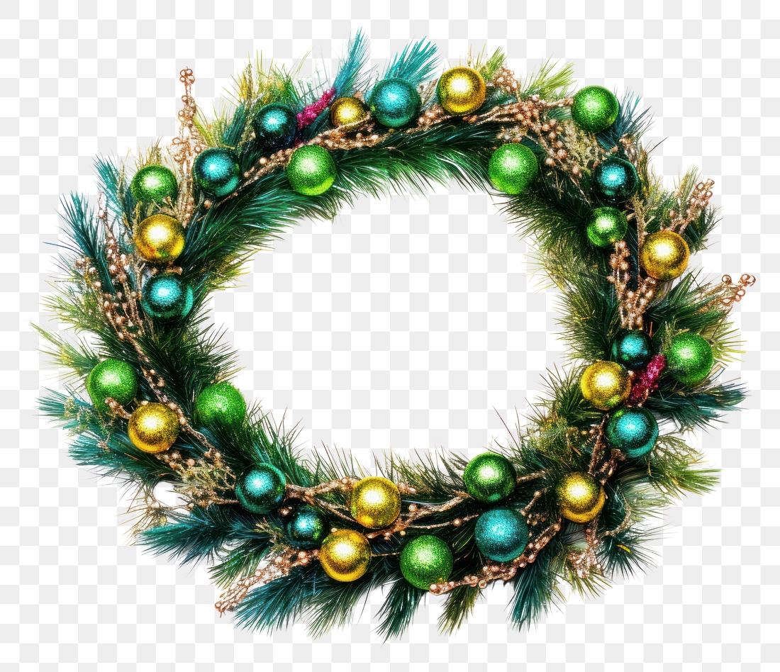 PNG Christmas wreath decoration christmas | Free PNG - rawpixel