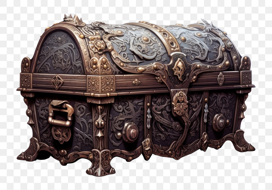 PNG Treasure box white background | Premium PNG - rawpixel