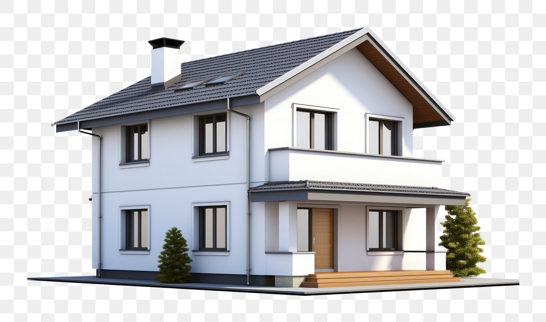 PNG Architecture two-storey house modern | Premium PNG - rawpixel