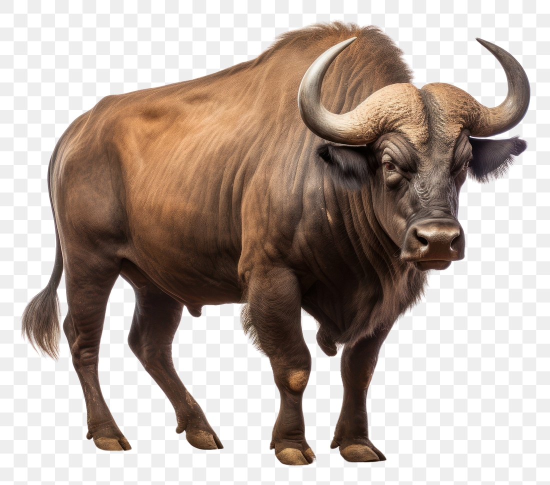 PNG African buffalo livestock wildlife | Free PNG - rawpixel