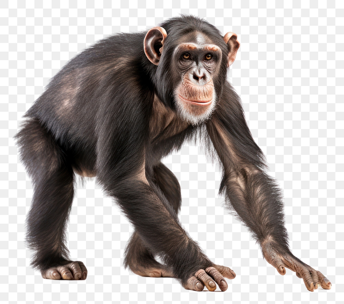 PNG Chimpanzee wildlife mammal animal. | Premium PNG - rawpixel