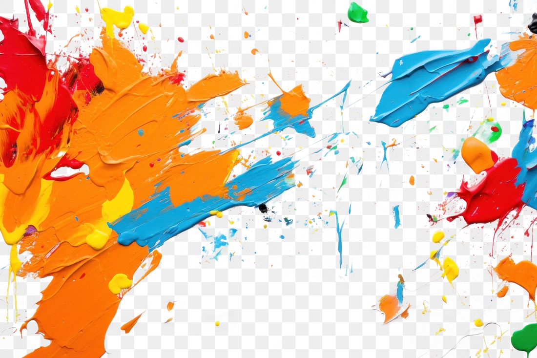 Colorful paint splash effect png, | Premium PNG - rawpixel