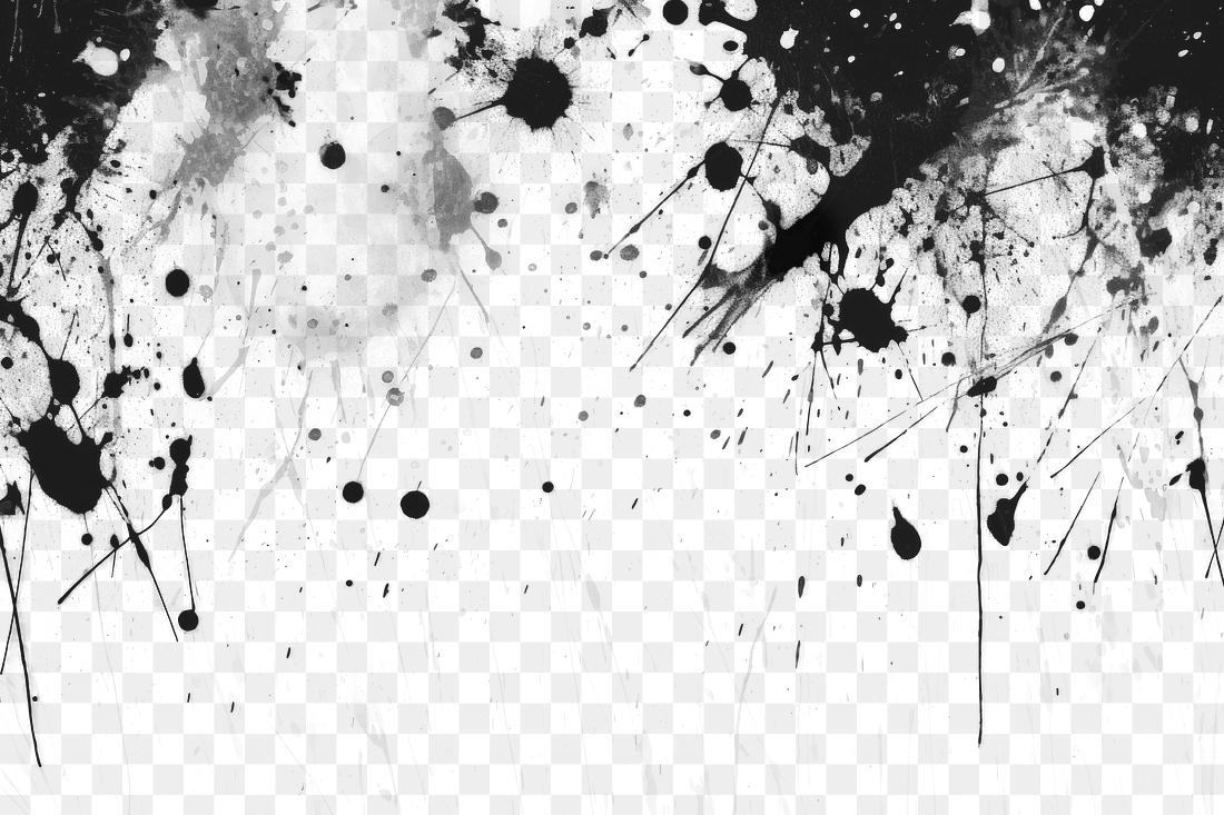 Grunge ink splash effect png | Free PNG - rawpixel