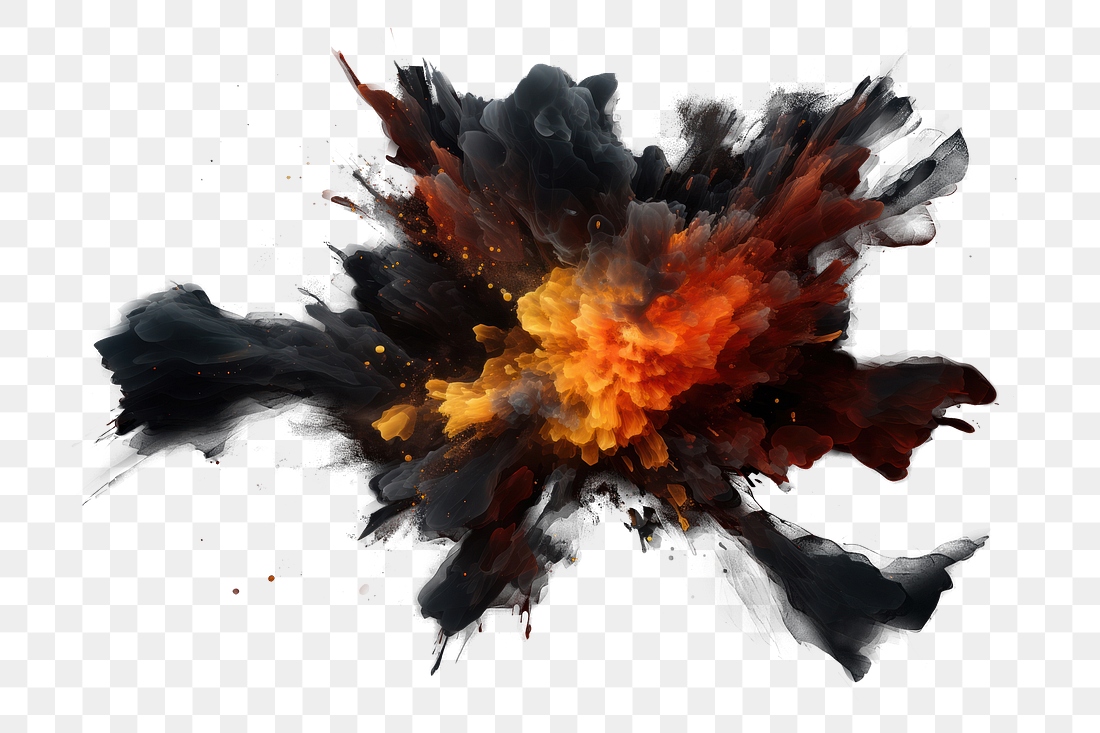 Bomb explosion effect png, transparent | Premium PNG - rawpixel
