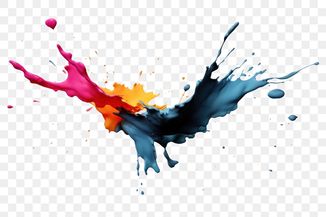 Color splash effect png, transparent | Premium PNG - rawpixel